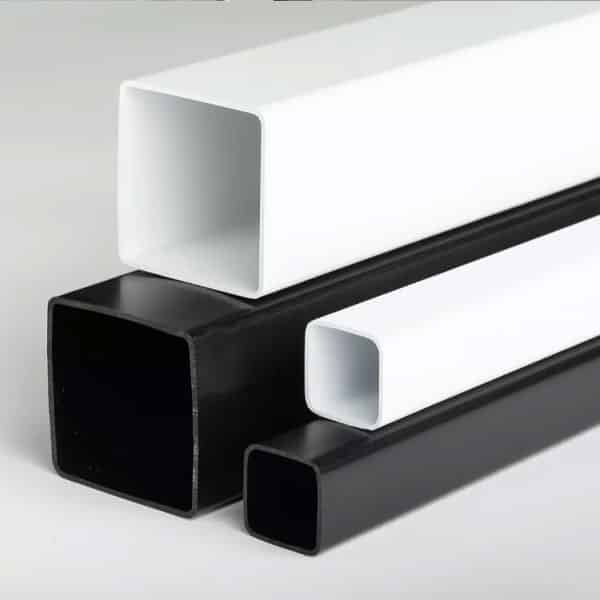 Shop Good Quality 1 Metre Plastic Square Tubes, PVC Box Section, Square ...