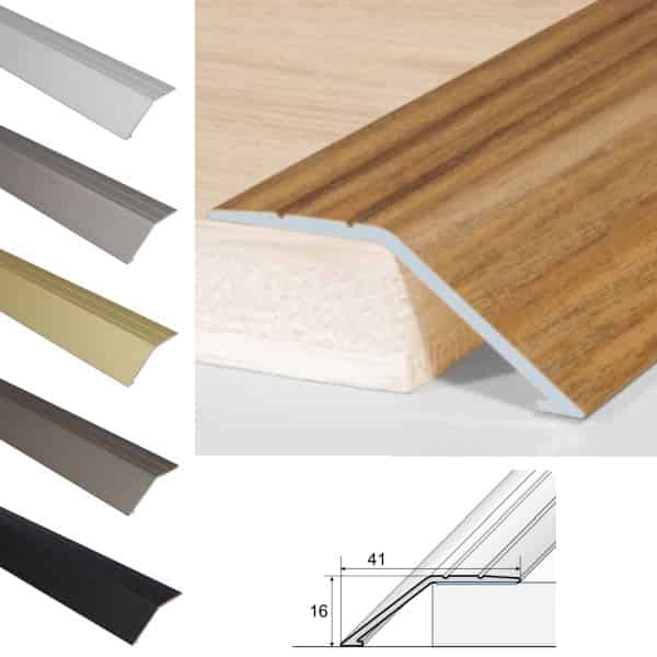 Shop Good Quality 41mm Anodised Aluminium Door Threshold Ramp Profile ...